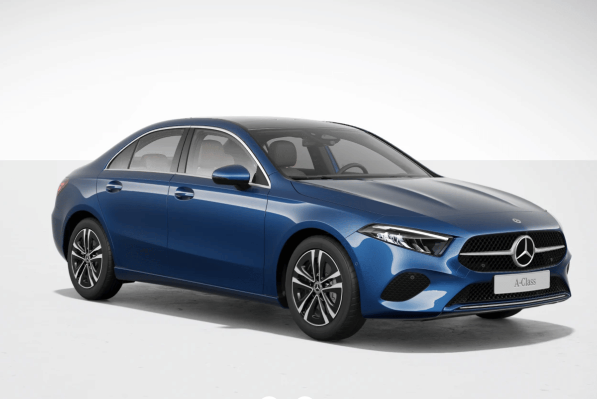 Mercedes-Benz A-Class Limousine Color Spectral Blue Image – A-Class ...